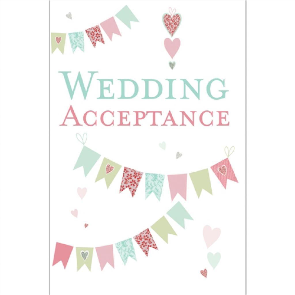 Wedding Accept Cards | Animal Gift Club