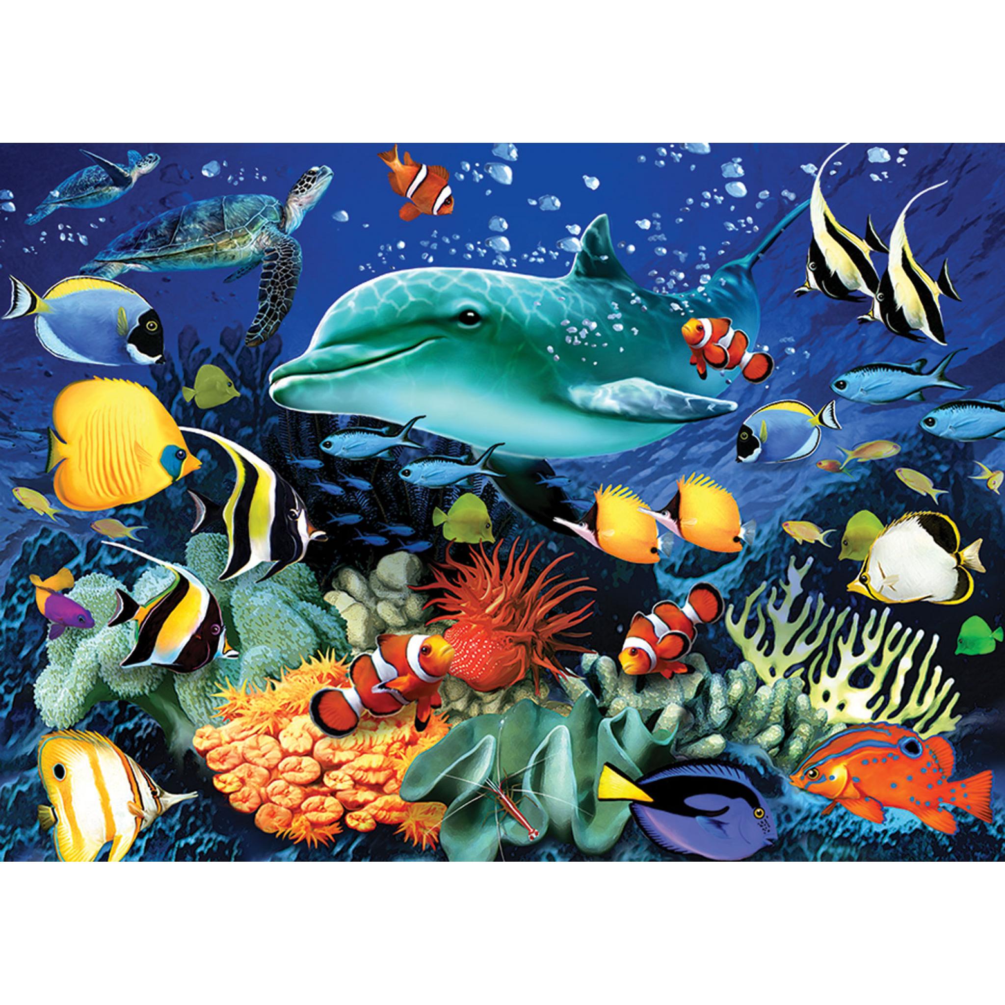 Rectangular Jigsaw - Coral Reef