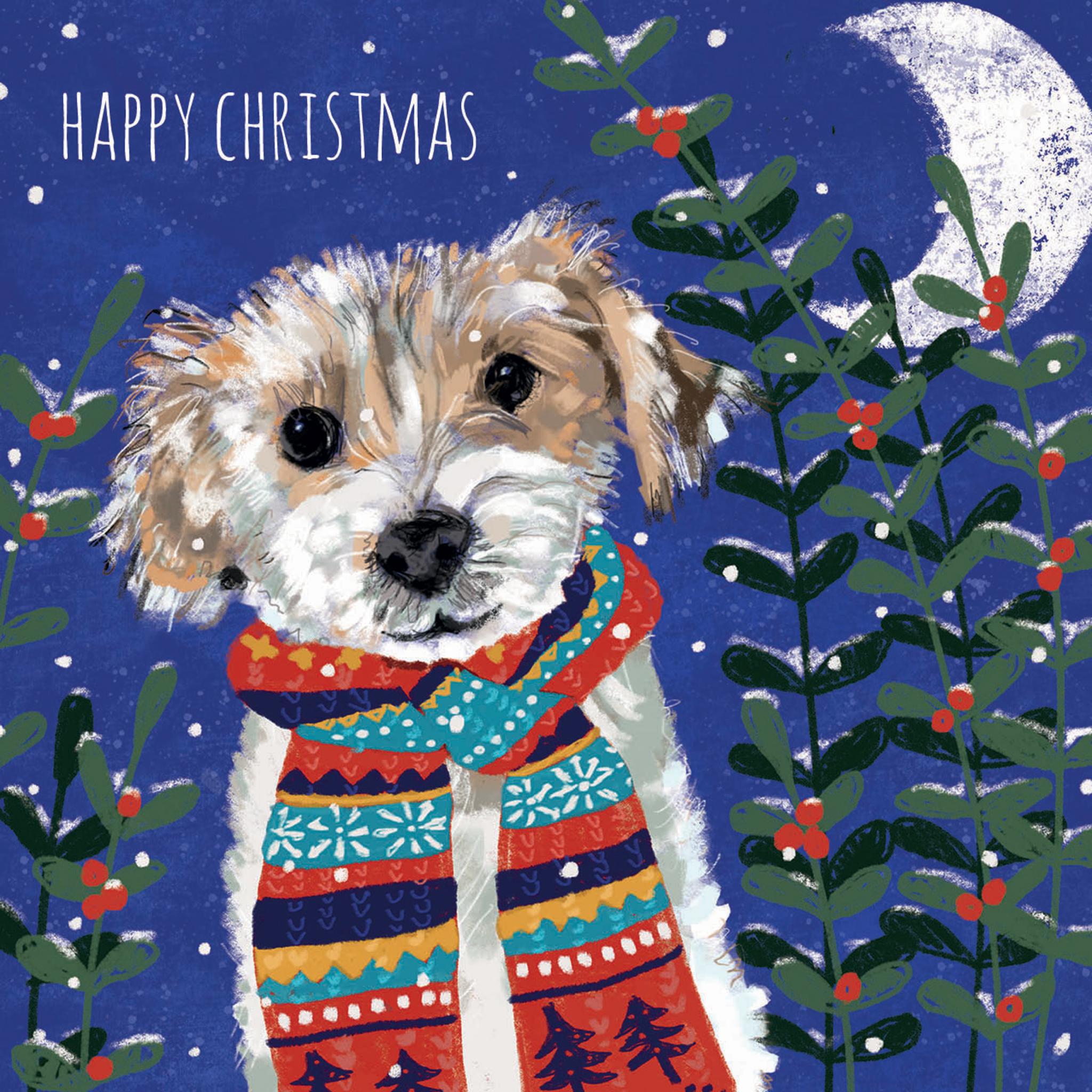Charity Christmas Card Pack Christmas Pups