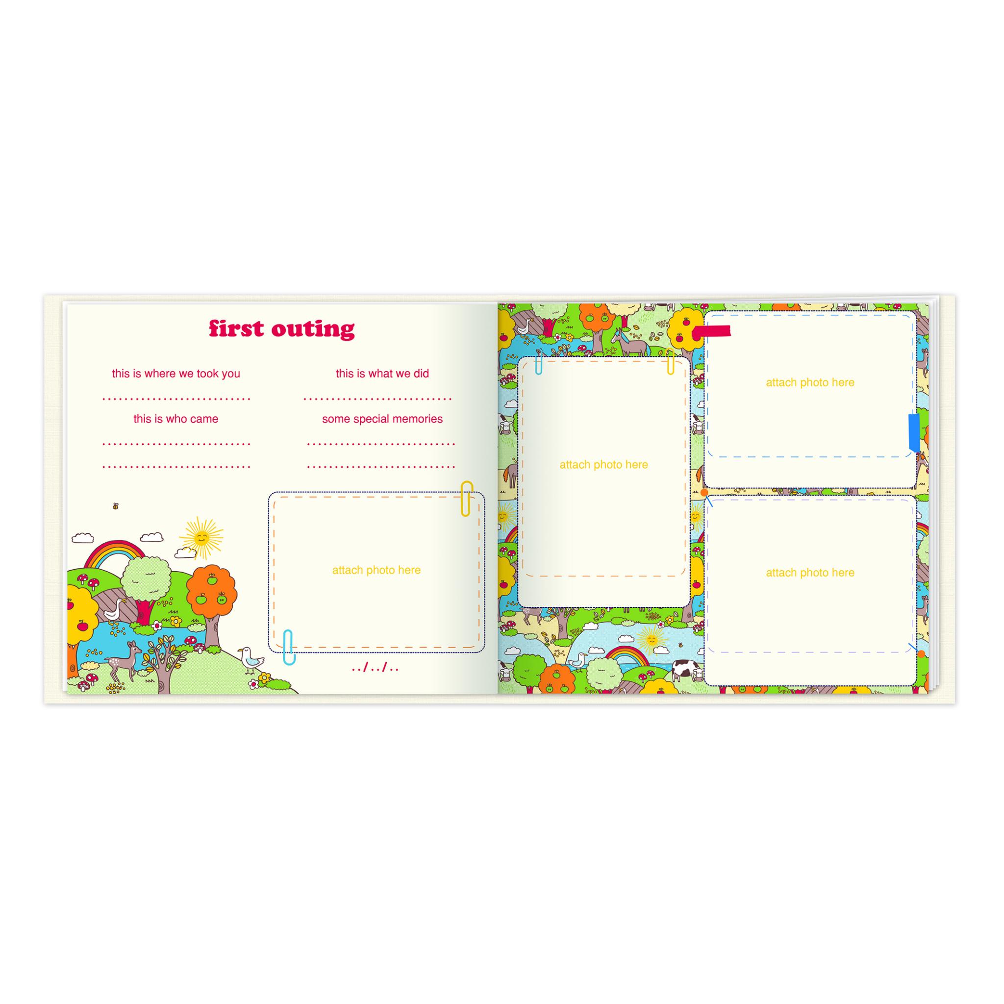 Little Birds Baby Memory Book | Animal Gift Club