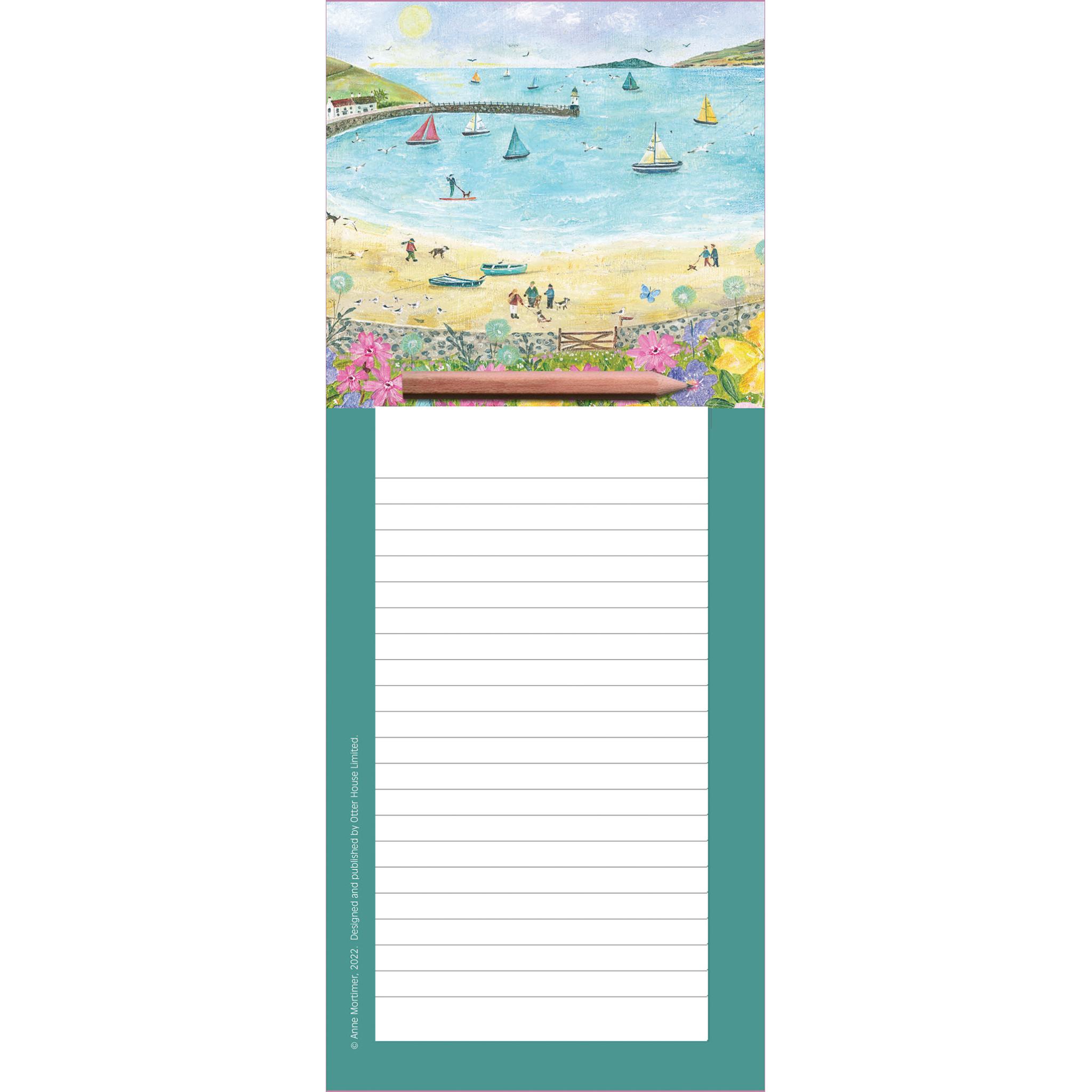 Magnetic Memo Pad - Harbour View