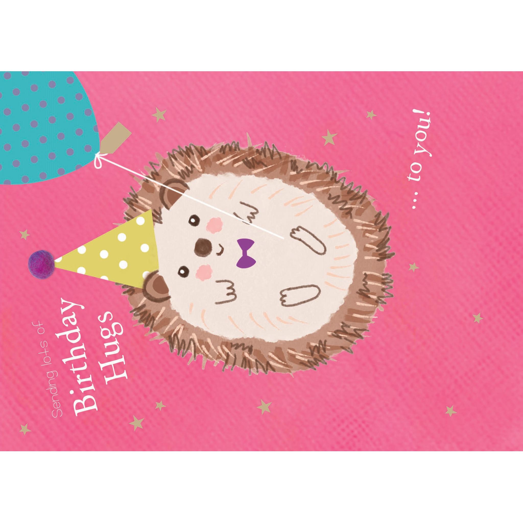 Pom Poms Card Collection - Birthday Hugs